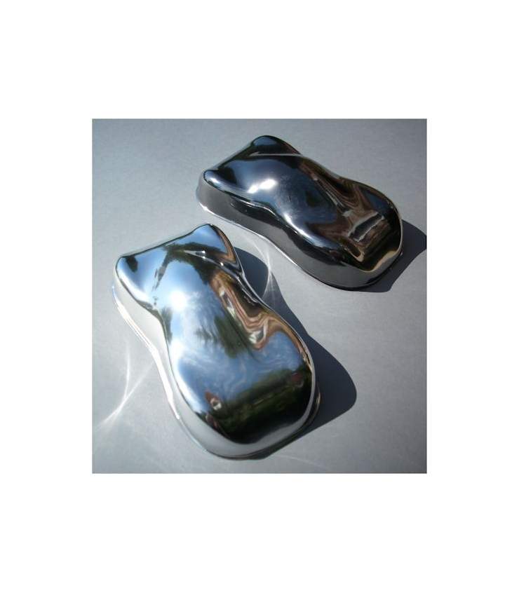 Chrome paint - Chrome spray paint with mirror effect using spray gun