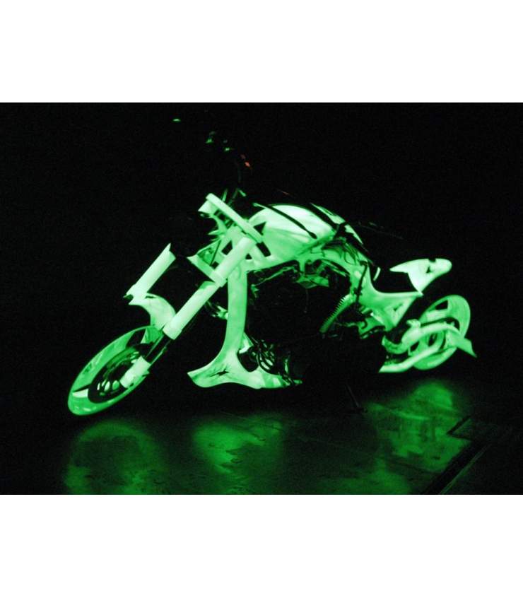 Glow in the dark phosphorescent paint
