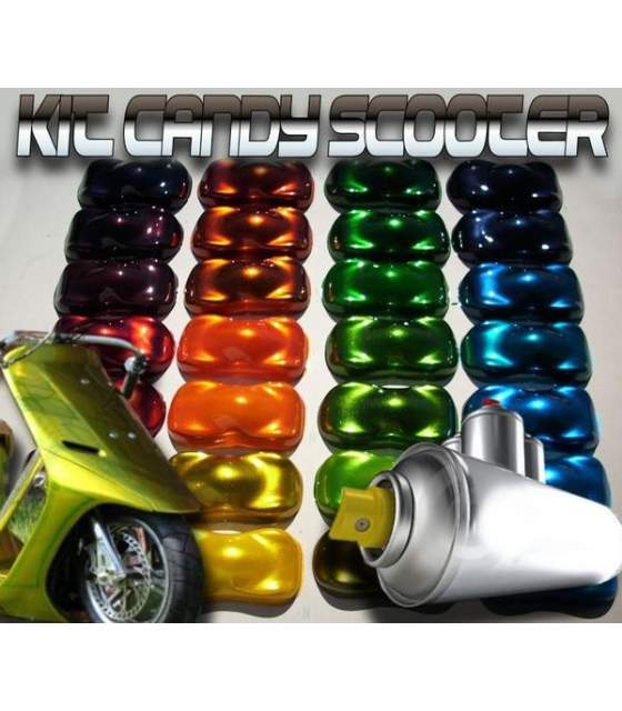 Candy paint for Motorcycle and car : bases, inks, varnish