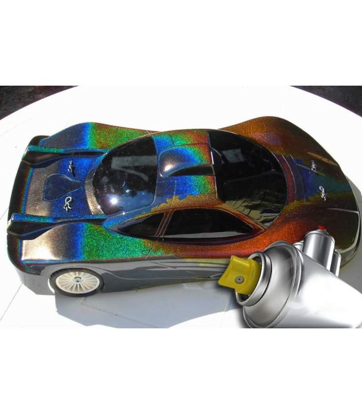 3D Holographic Effect Paint Spray