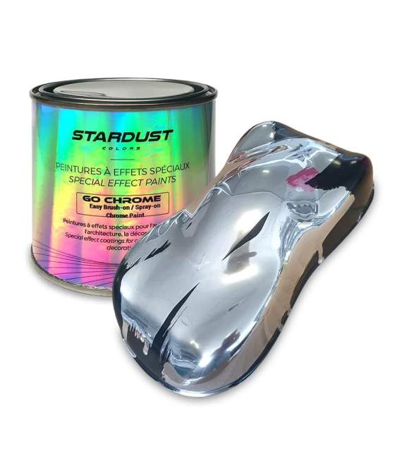 Chrome Paint : Chrome Spray Paint or Brush