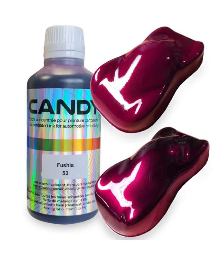 Concentrates ink for Candy paint - 25 pure intense colours