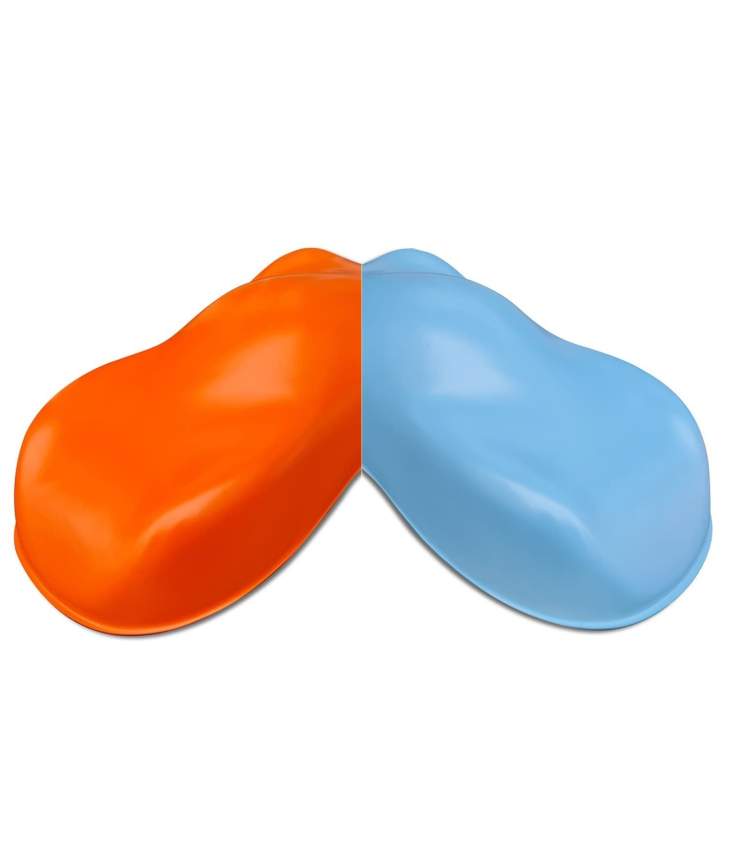 Porsche paints Blue Gulf 328 and Orange Gulf 019