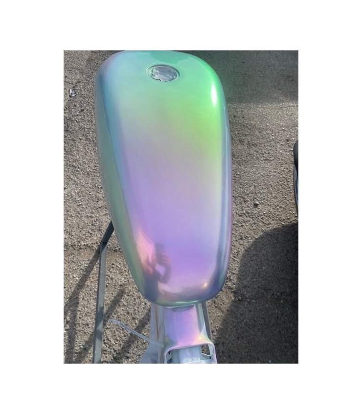 Oil Shift effect paint - chameleon mirror effect