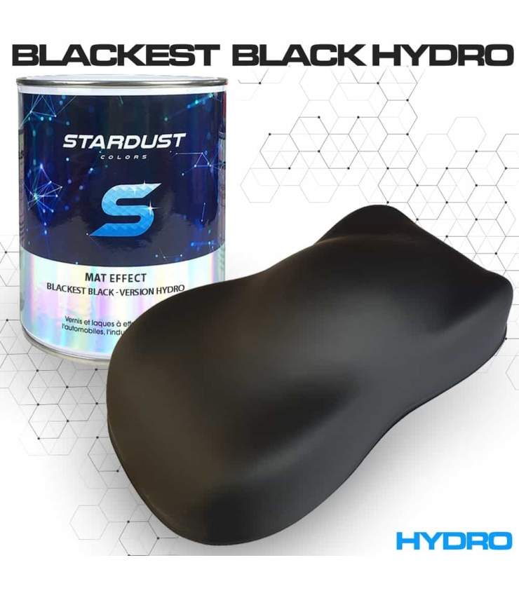 Pitch black paint - blackest matt black paint