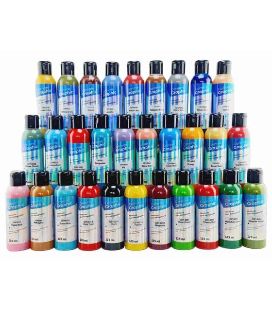 Airbrush paint - 6 professional ranges and 300 airbrush colours