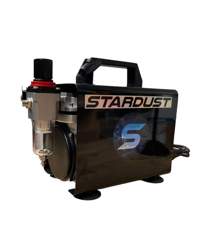 AS-18A Fast and Quiet Tankless Airbrush Compressor