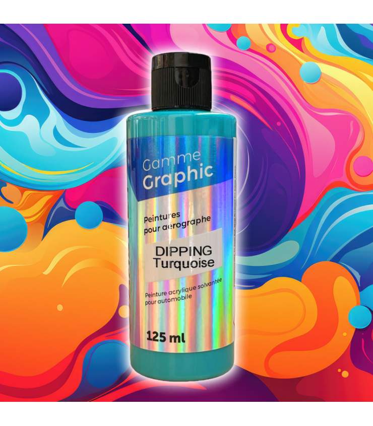 Dipping Graphic Paints - 8 Hydrotransfer Colors