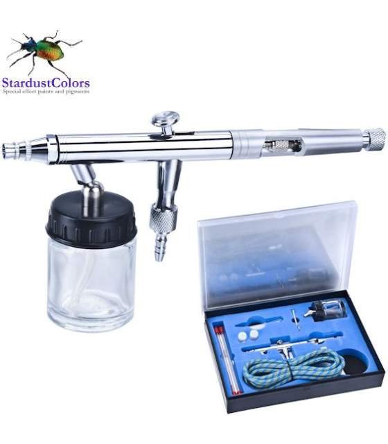 Airbrush for bodywork, model making, miniatures, body painting
