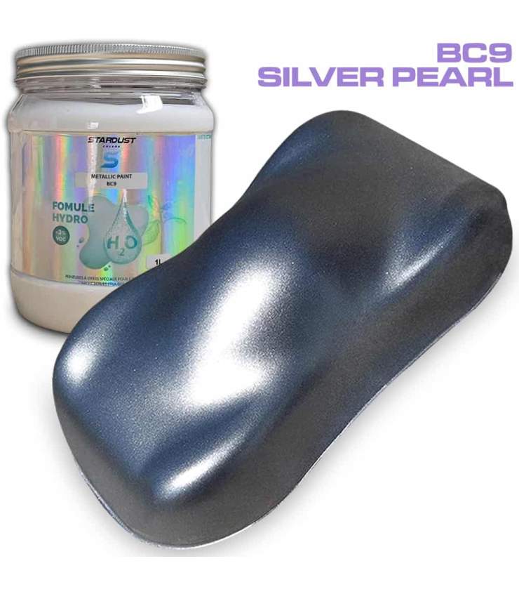 Acrylic metallic paint - water-based formula for bodywork