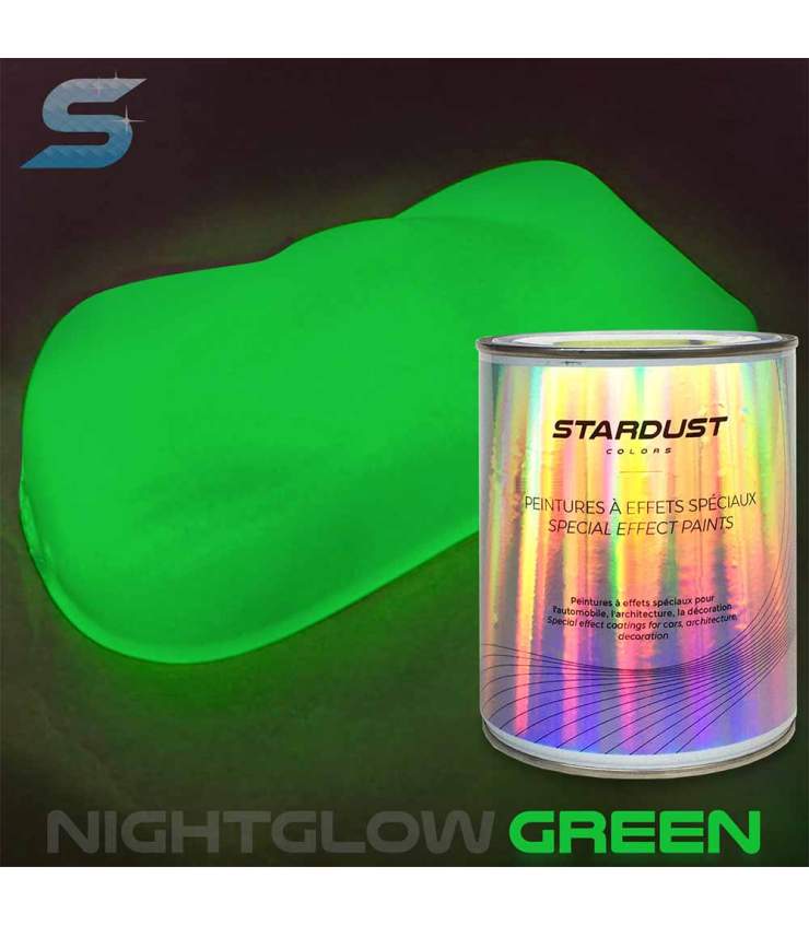 Glow in the dark phosphorescent paint