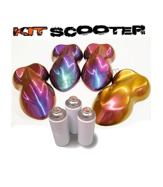 Chameleon paint for cars and motorcycles