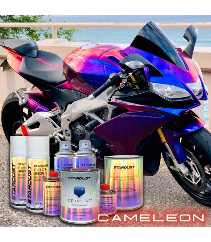 Motorcycle paint - Chameleon paint - Complete kit