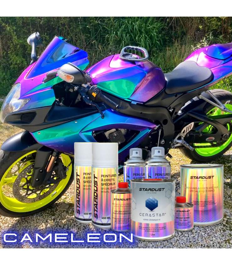 Motorcycle paint - Chameleon paint - Complete kit