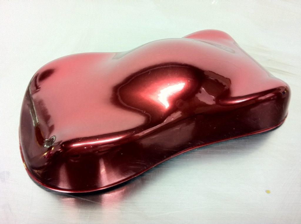 How to topcoat or paint chrome or metal | The blog of Stardustcolors paints