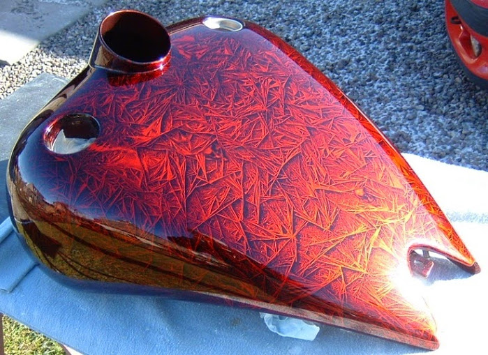 DIY : Apply paint car or motorcycle - Paint Candy, chrome...