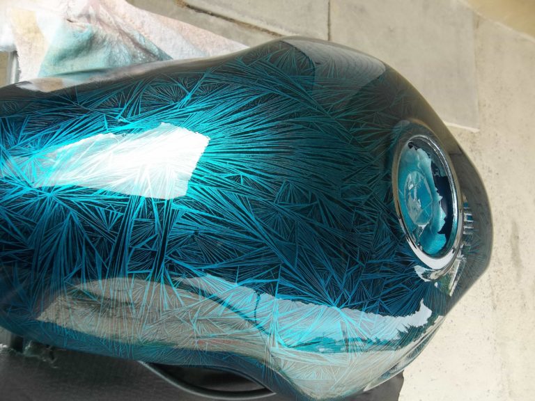 Steps and tips for successful crystallized paint