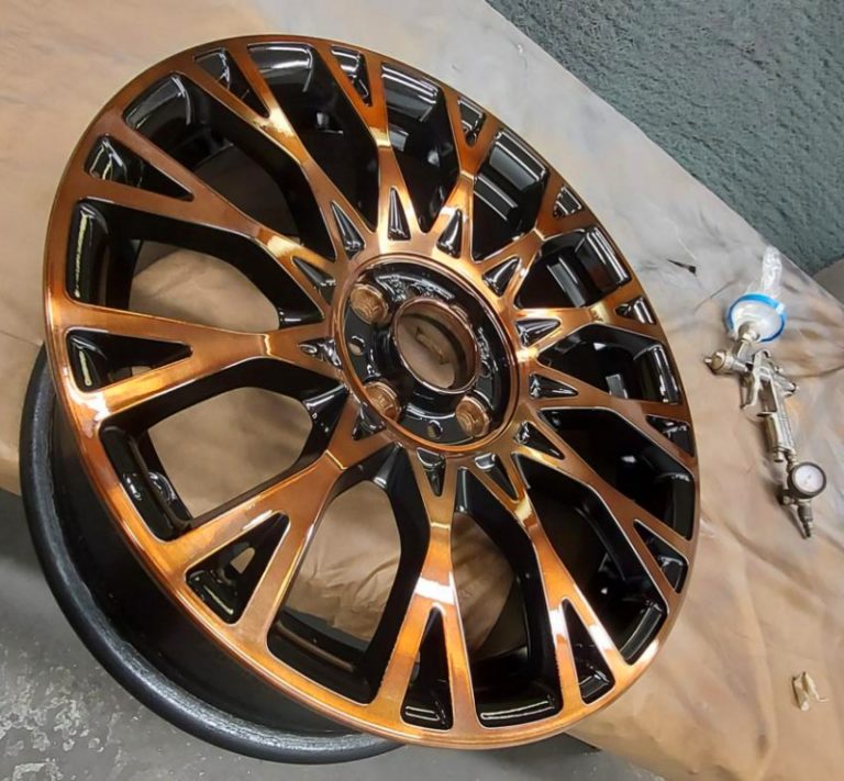 How to achieve the color of copper rims SEAT CUPRA and FIAT 500