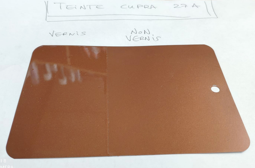 How to achieve the color of copper rims SEAT CUPRA and FIAT 500