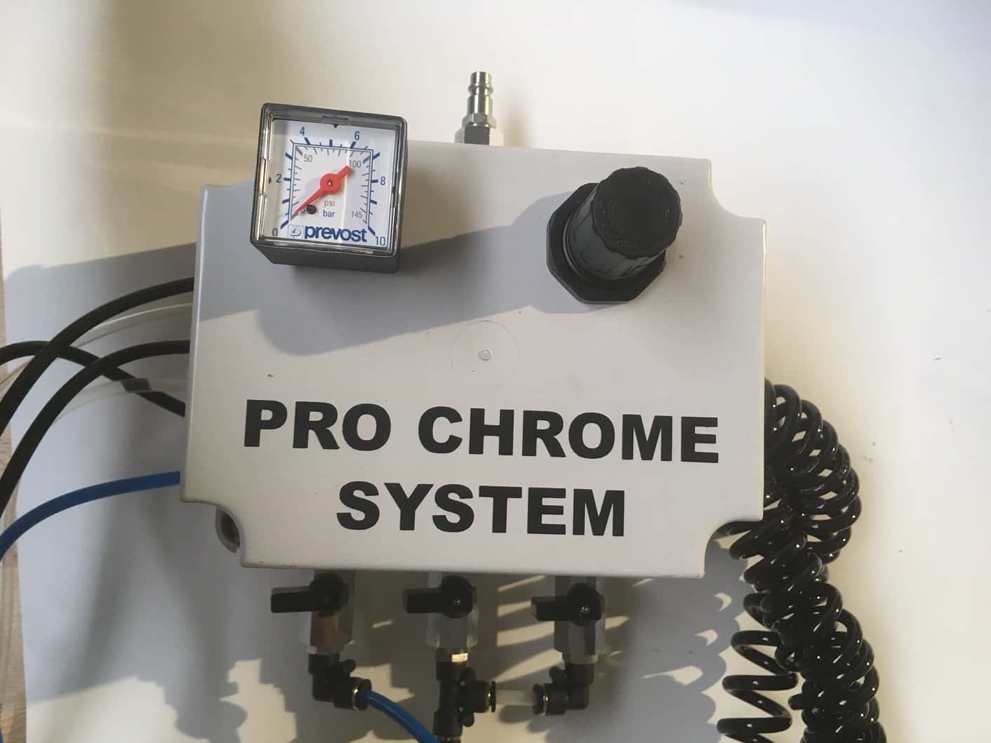 New PRO format Chroming machine